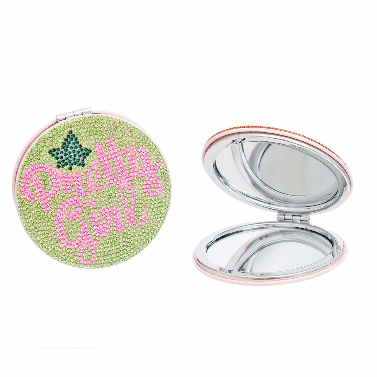 AKA Sorority Inspired Green Alpha Kappa Alpha Pretty Girl Mirror ...