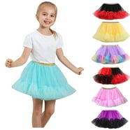 IROINNID Mini Tutu Skirt For Toddler Girls Cute Party Dance Splice ...