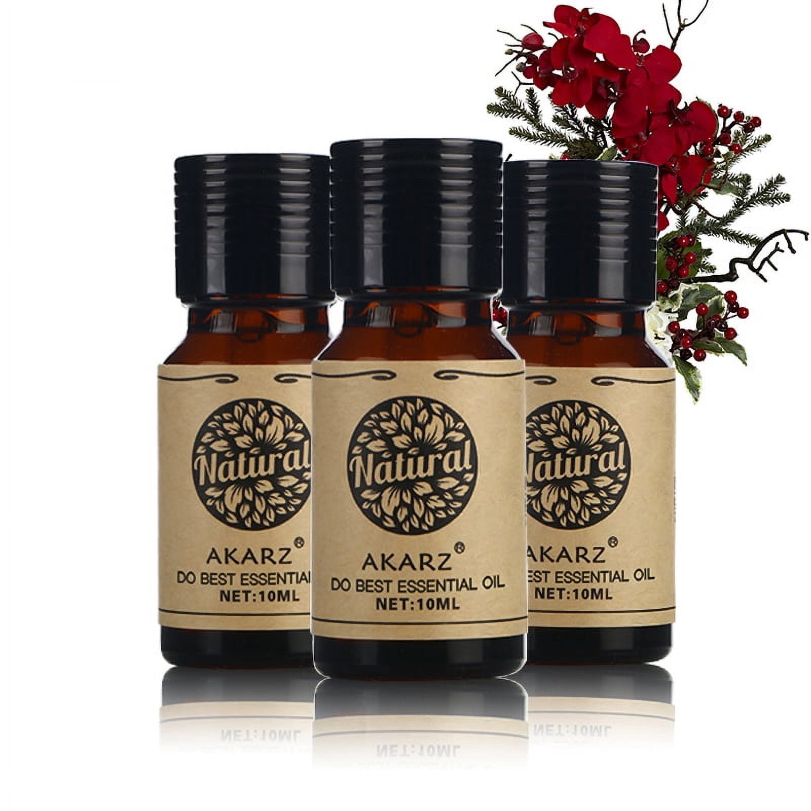 AKARZ Jasmine Helichrysum Frangipani Essential Oil Sets - Aromatherapy ...