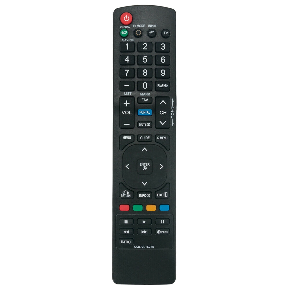 AKB72915266 Replace Remote for LG TV 26LD352C 55LD520C 32LE5300 ...