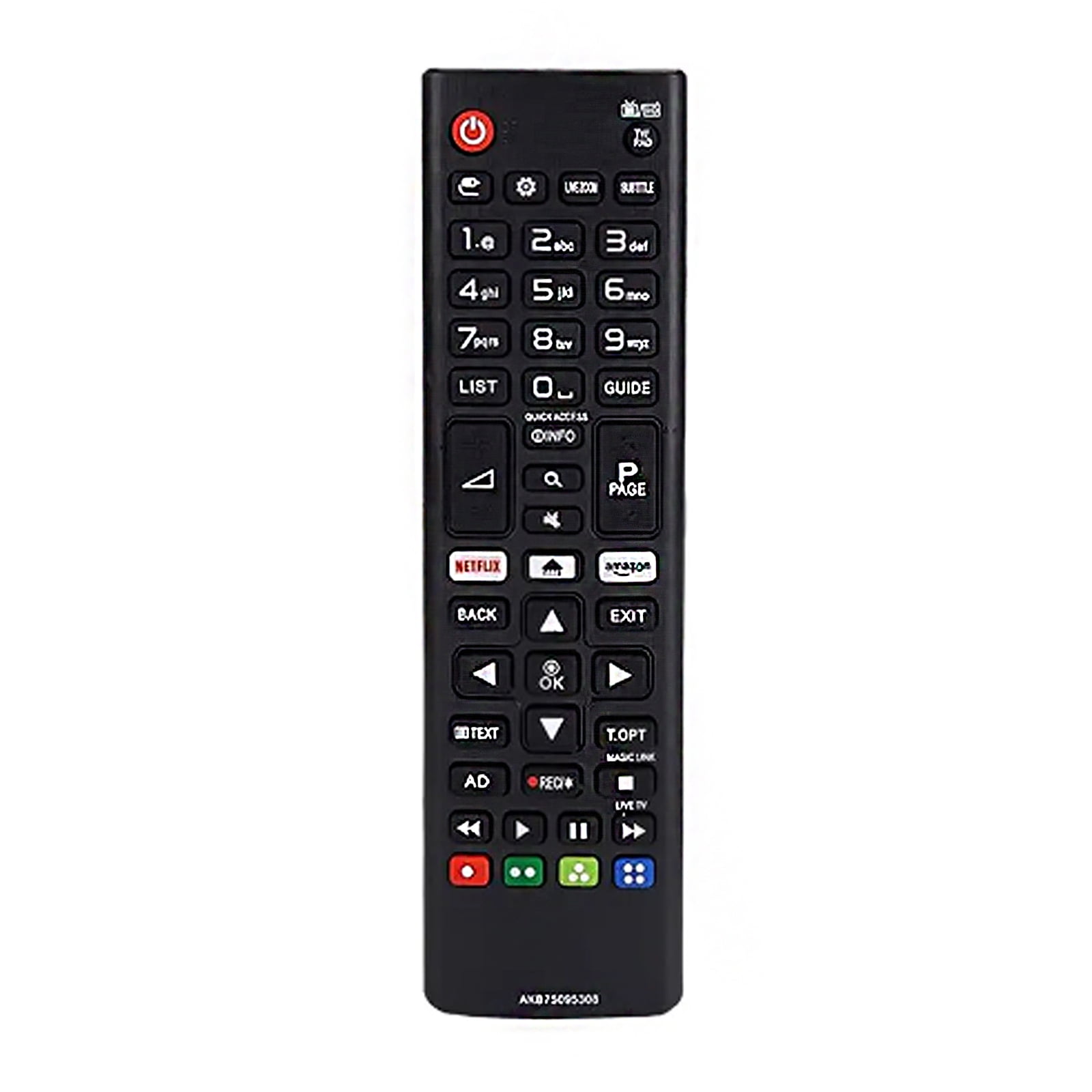 AKB75095308 Remote Control for LG-Smart-TV-Remote All LG LCD LED HDTV ...