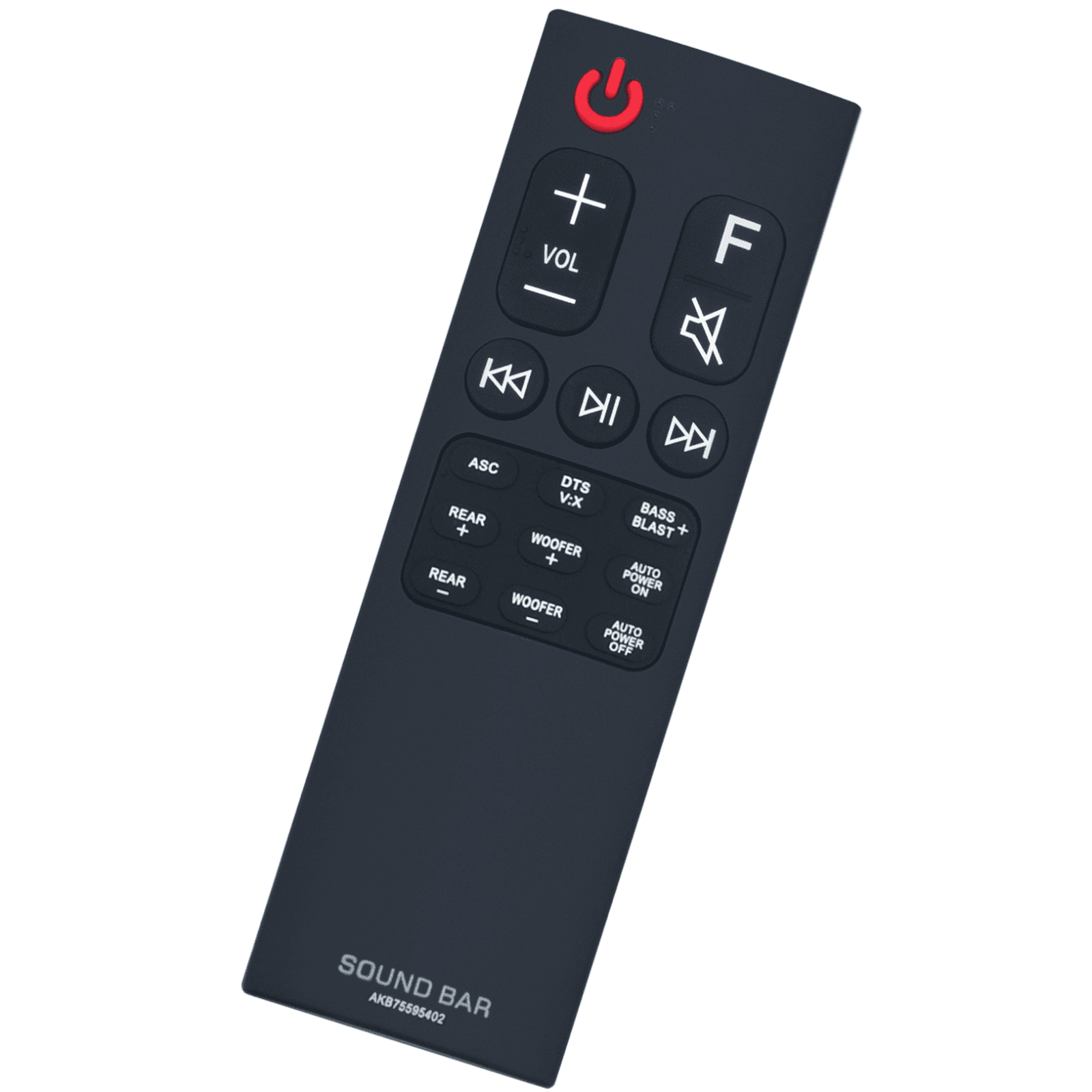AKB75595402 Replace Sound Bar Remote Control for LG Soundbar Speaker ...