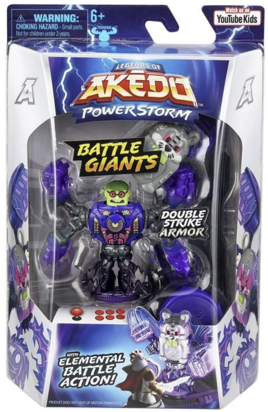 Akedo S3 Giants Single Pack Bucktooth Elemental Battle Action Fighter
