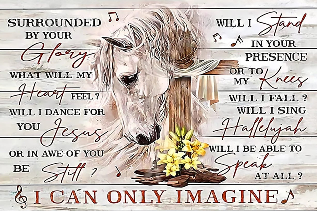 AKFOMEE I Can Only Imagine Cross 500 Pieces Jigsaw Puzzle Educational ...