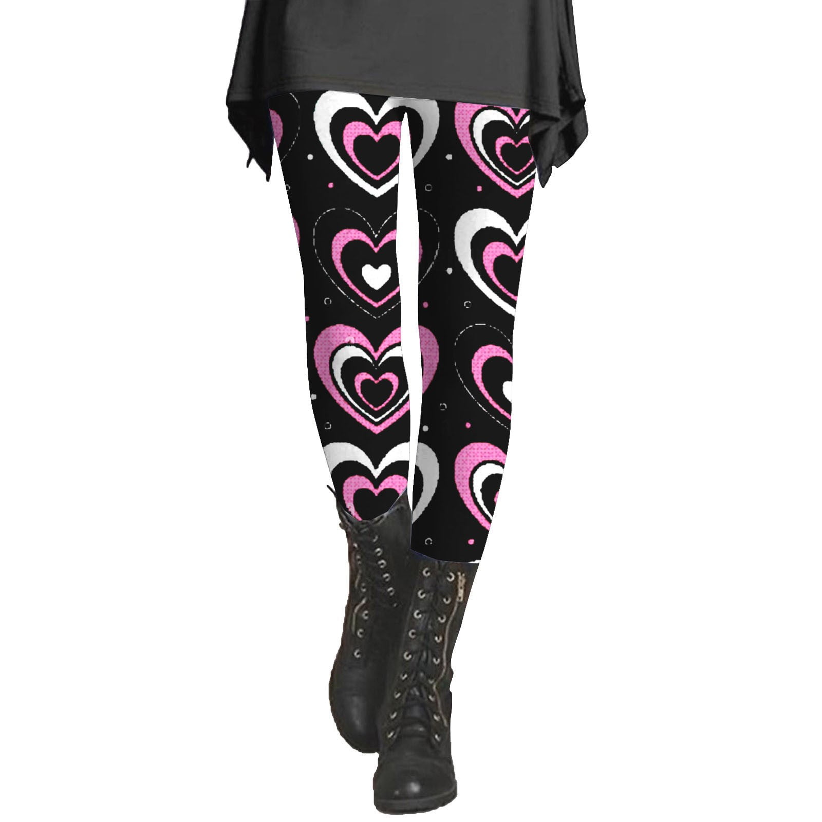 AKGEAMN Leggings for Women, Womens Plus Size Patterned Tights Fashion ...