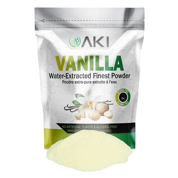 AKI Vanilla Powder (10.58OZ /300Gr) Extract From Beans Water Extracted ...
