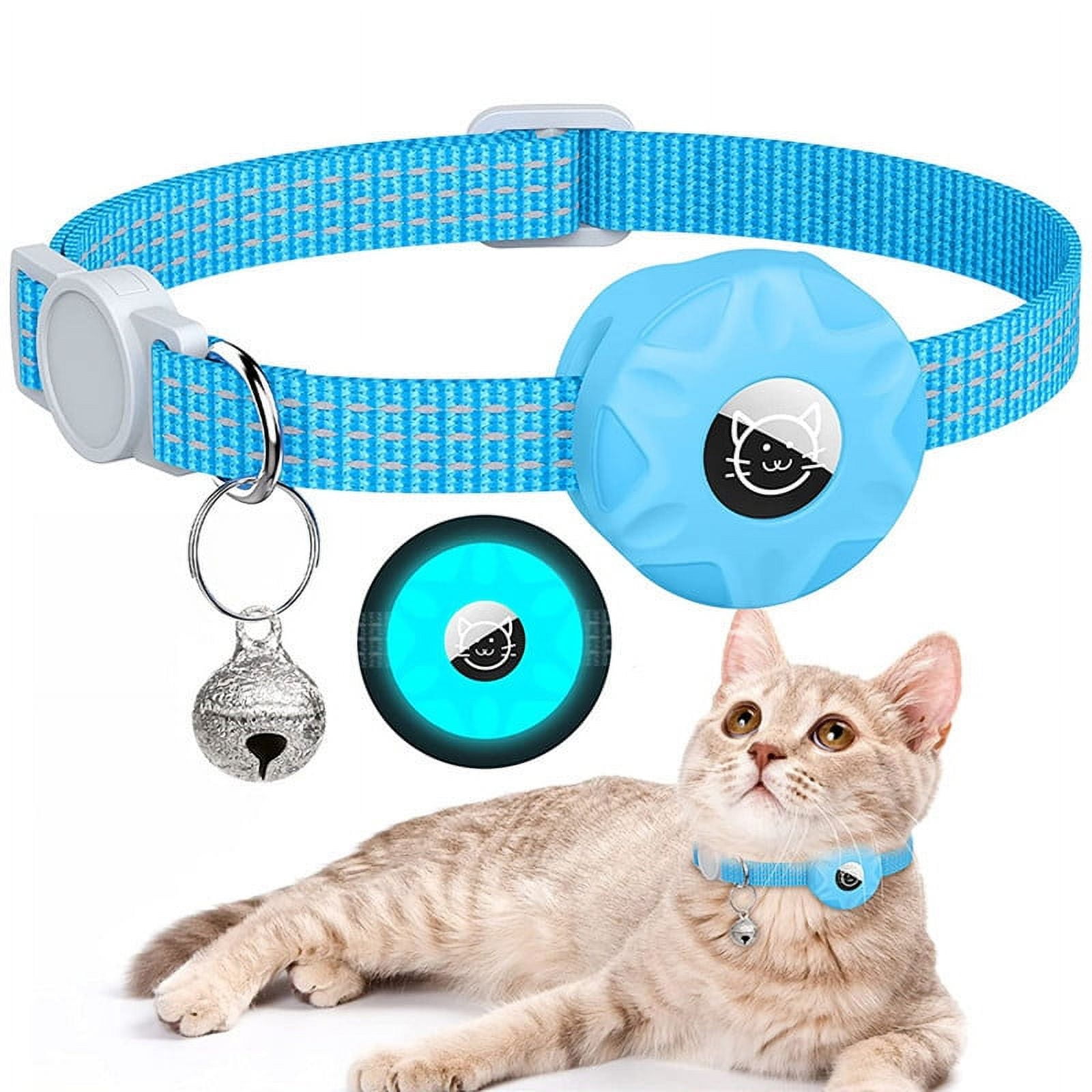 AKIT Cat Tracker,Pet Tracker for Cats (Only iOS),Waterproof Tracker Cat Collars with Safety ...