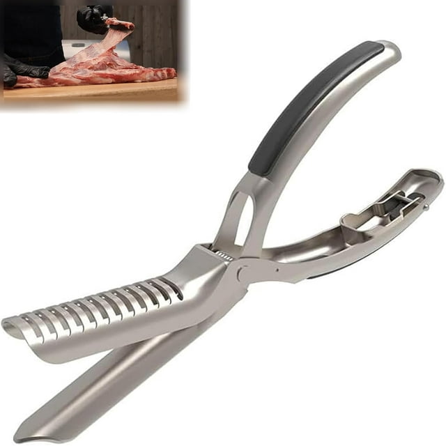 AKIT Rib Prep Tool, BBQ Rib Skinner, Rib Prep Tool Membrane Remover ...