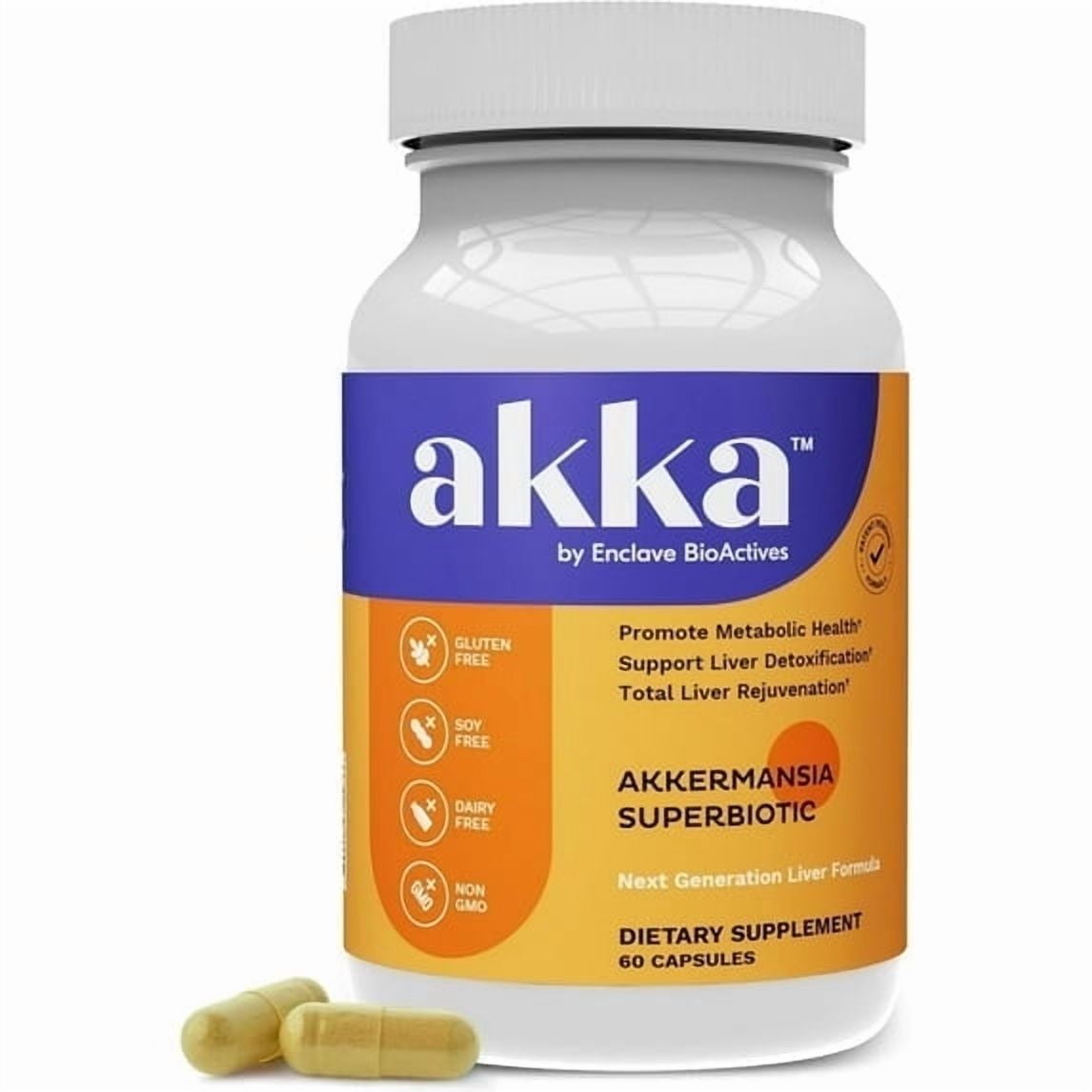 AKKA Premium Liver Detoxifier with Stabilized Probiotic Technology ...