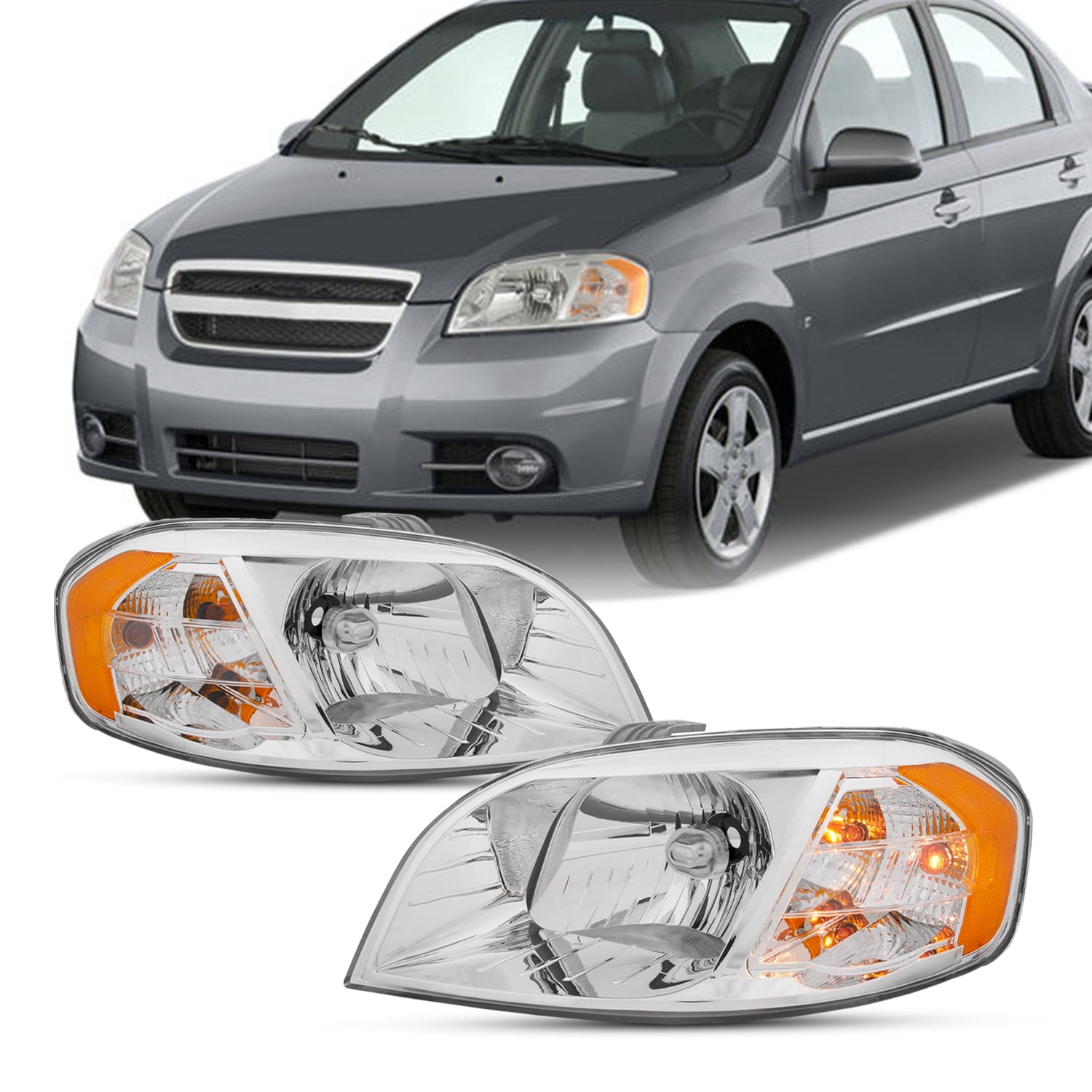 AKKON - Fit 2007 2008 20009 2010 2011 Chevy Aveo Pontiac G3/Wave ...