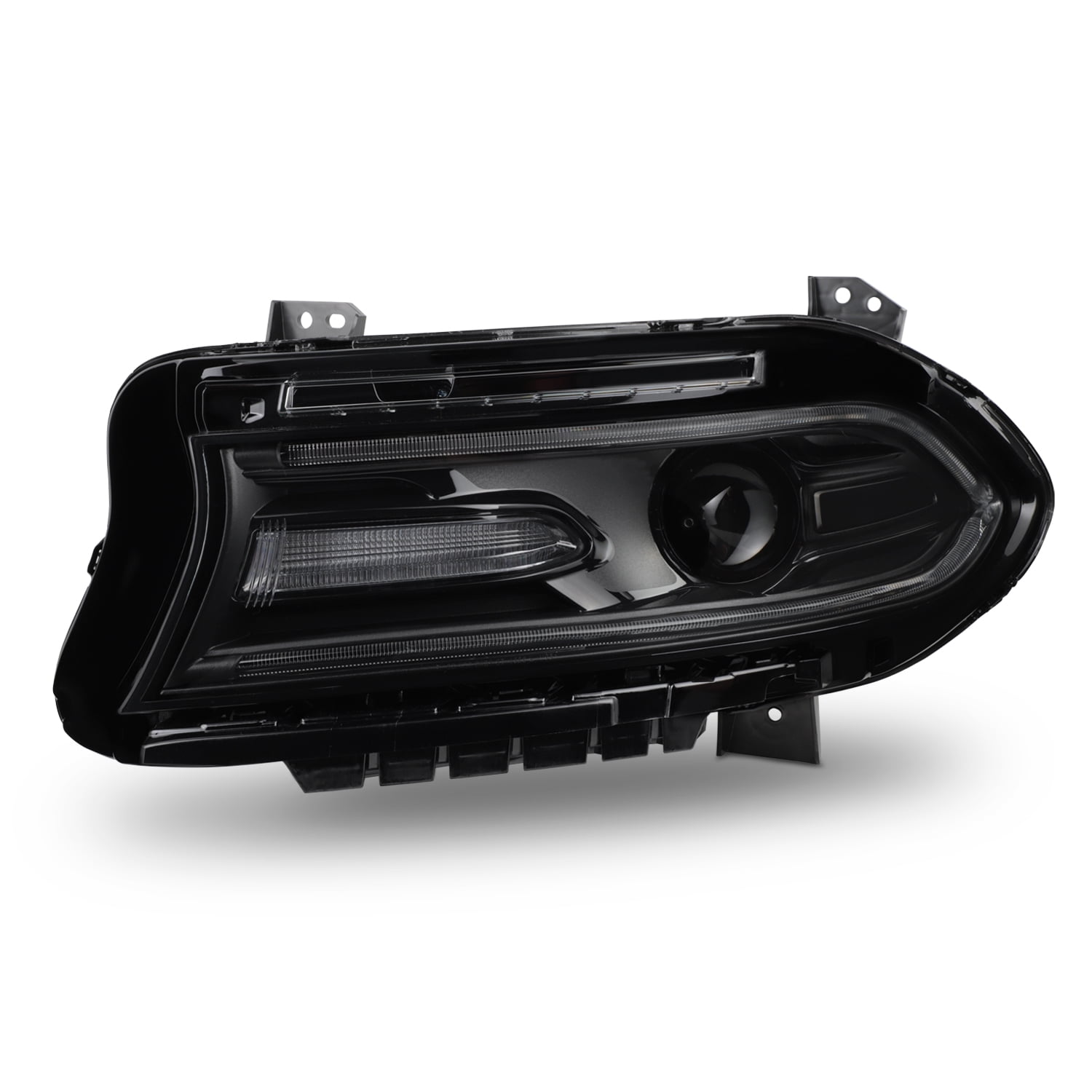 AKKON - Fit 2015-2021 Dodge Charger HID Xenon w/ LED DRL Assembly ...