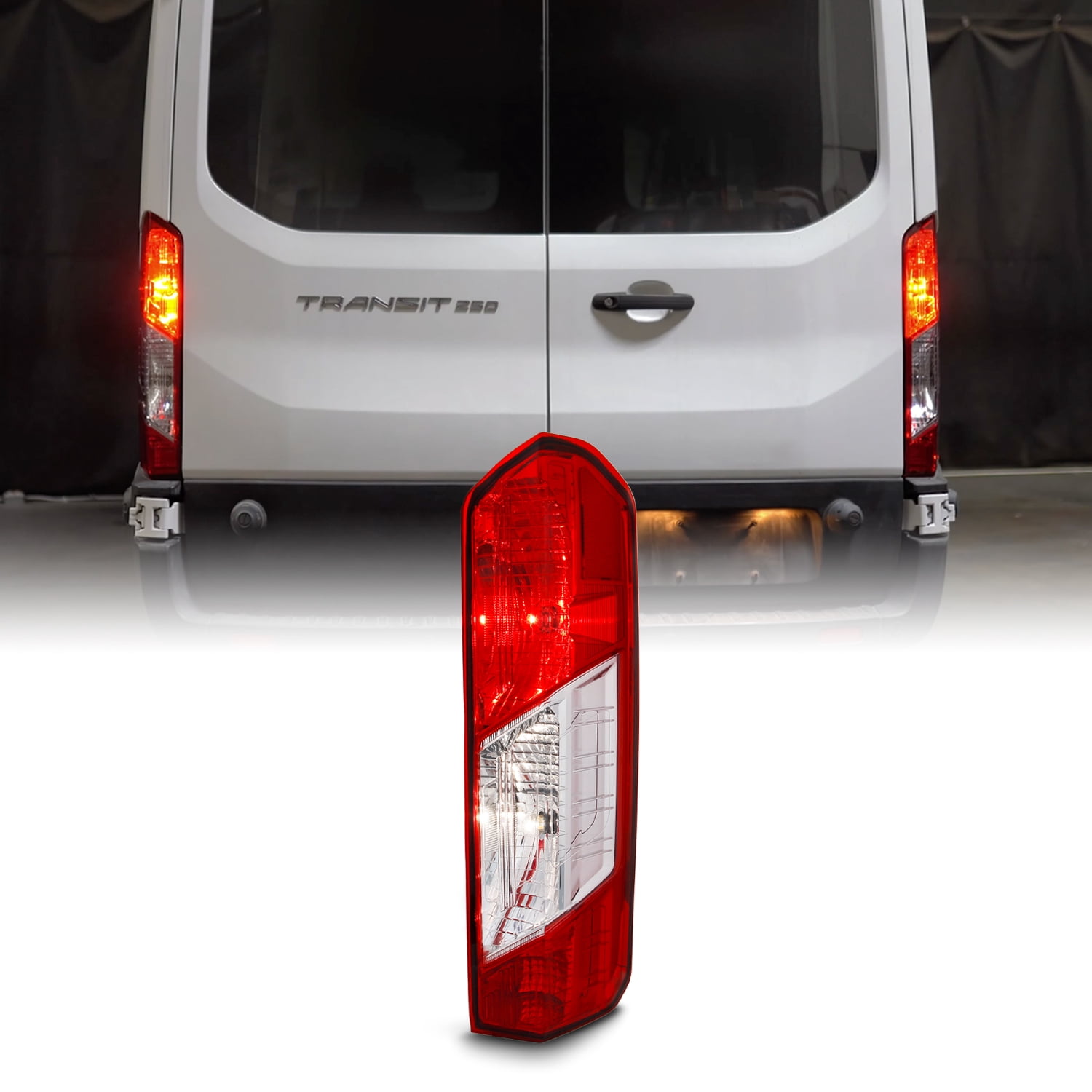 AKKON - Fit 2015-2024 Ford Transit Cargo T150 T250 T350 15-24 Rear ...