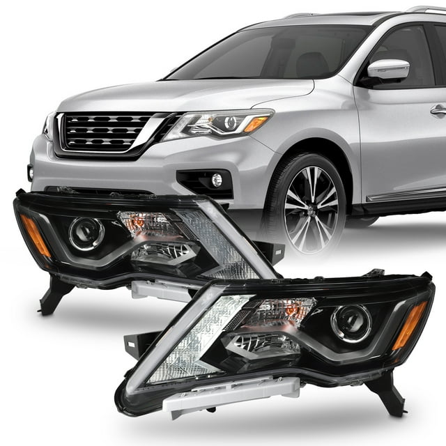 AKKON - Fit 2017 2018 2019 2020 Nissan Pathfinder LED DRL Projector ...