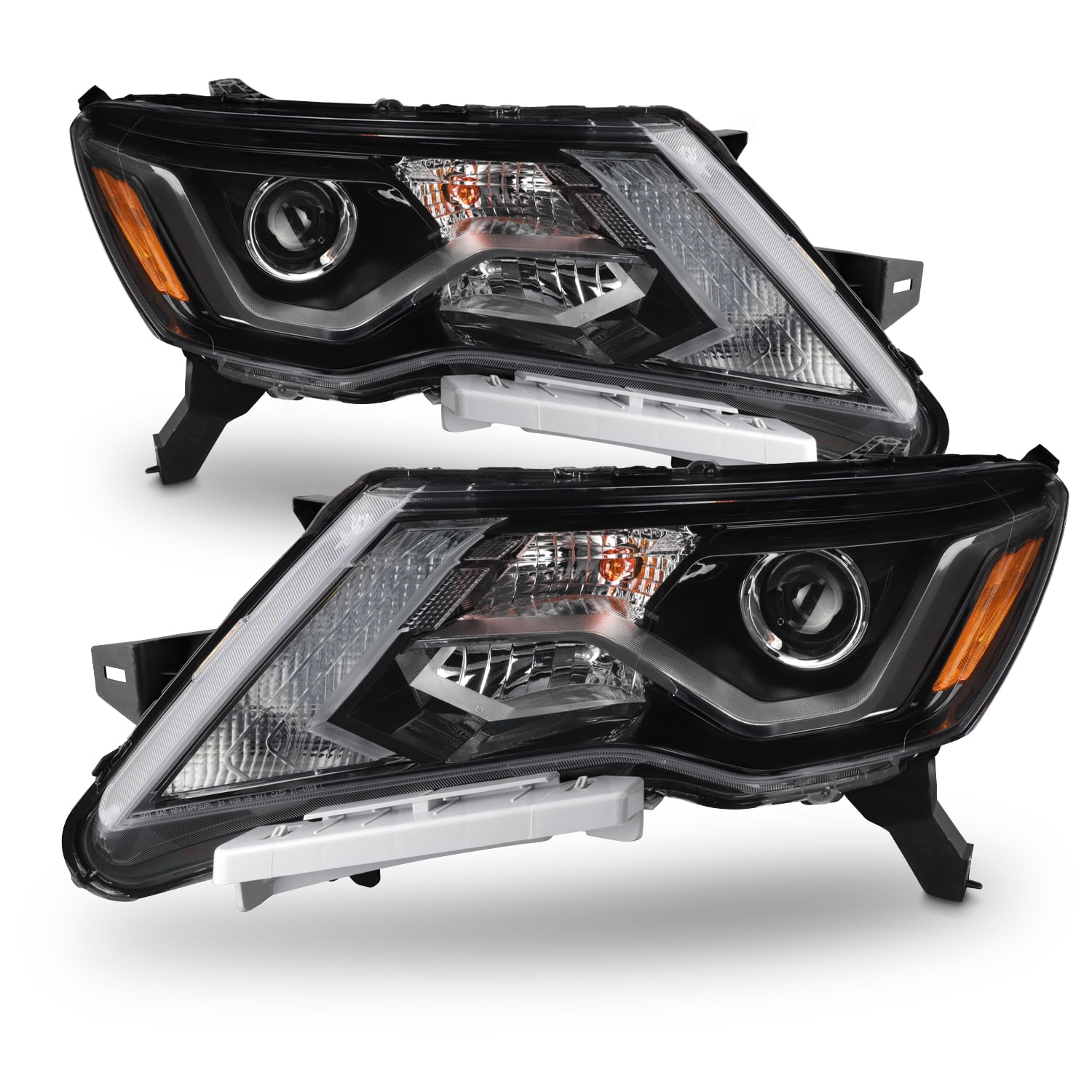 AKKON - Fit 2017 2018 2019 2020 Nissan Pathfinder LED DRL Projector ...