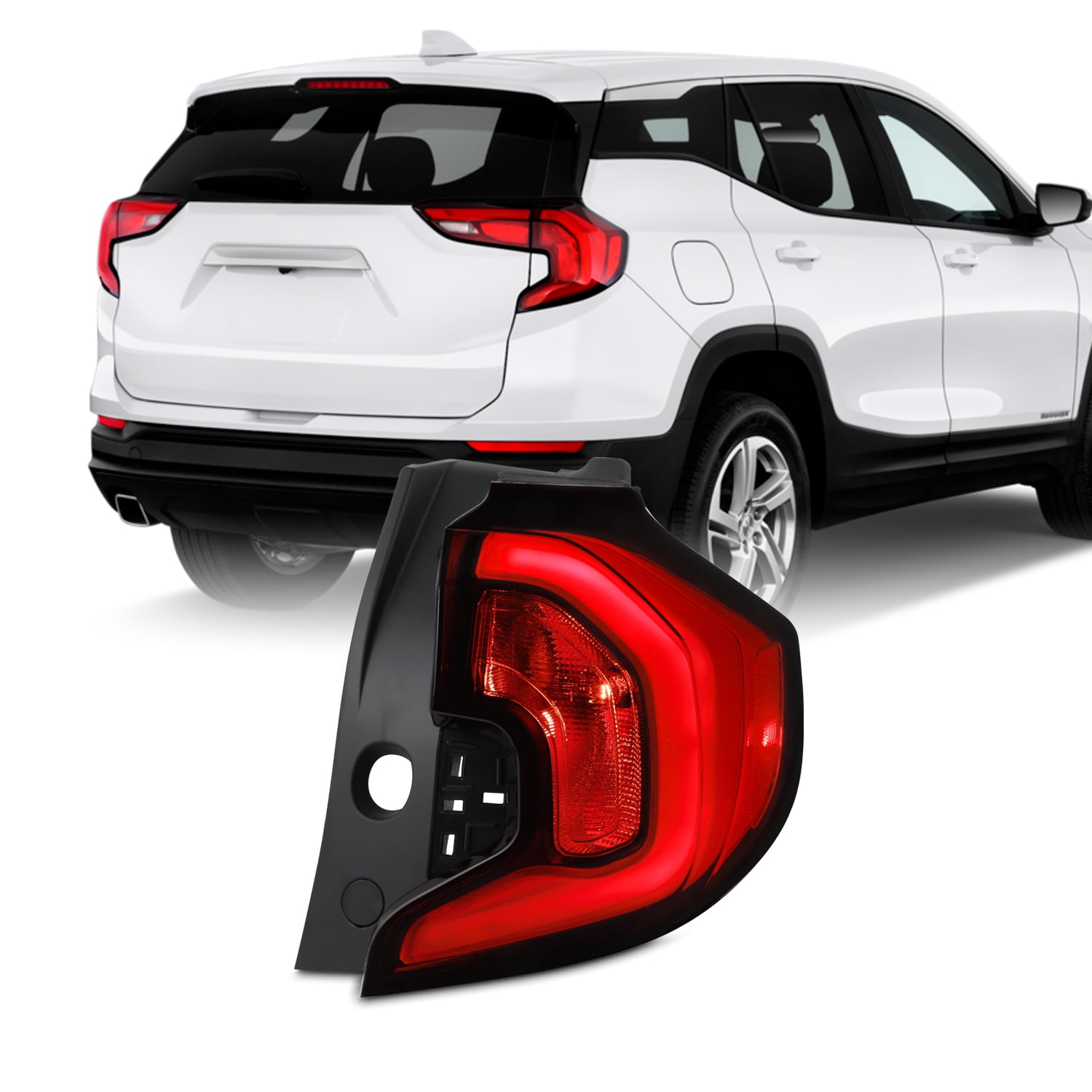 AKKON - Fit 2018-2021 GMC Terrain 18-21 Denali Halogen|LED Outer Tail ...