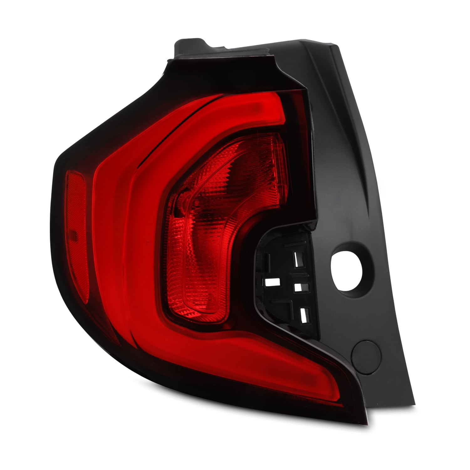 AKKON Left Driver Tail Light Replacement, LED Halogen, Fits 2018-2021 ...