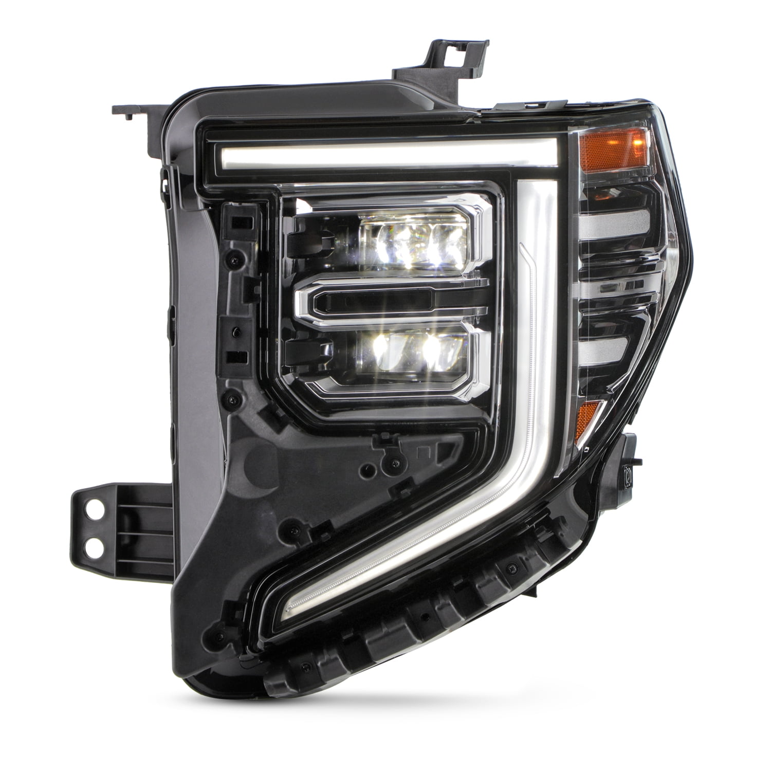AKKON - Fit 2022 2023 2024 GMC Sierra 1500 SLT | Denali Full LED DRL ...