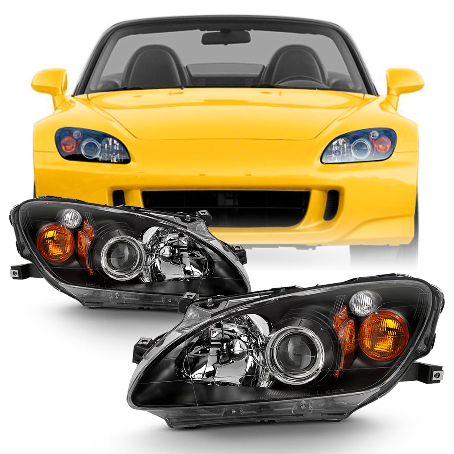 AKKON - Fits 2000 2001 2002 2003 Honda S2000 Model Original ...