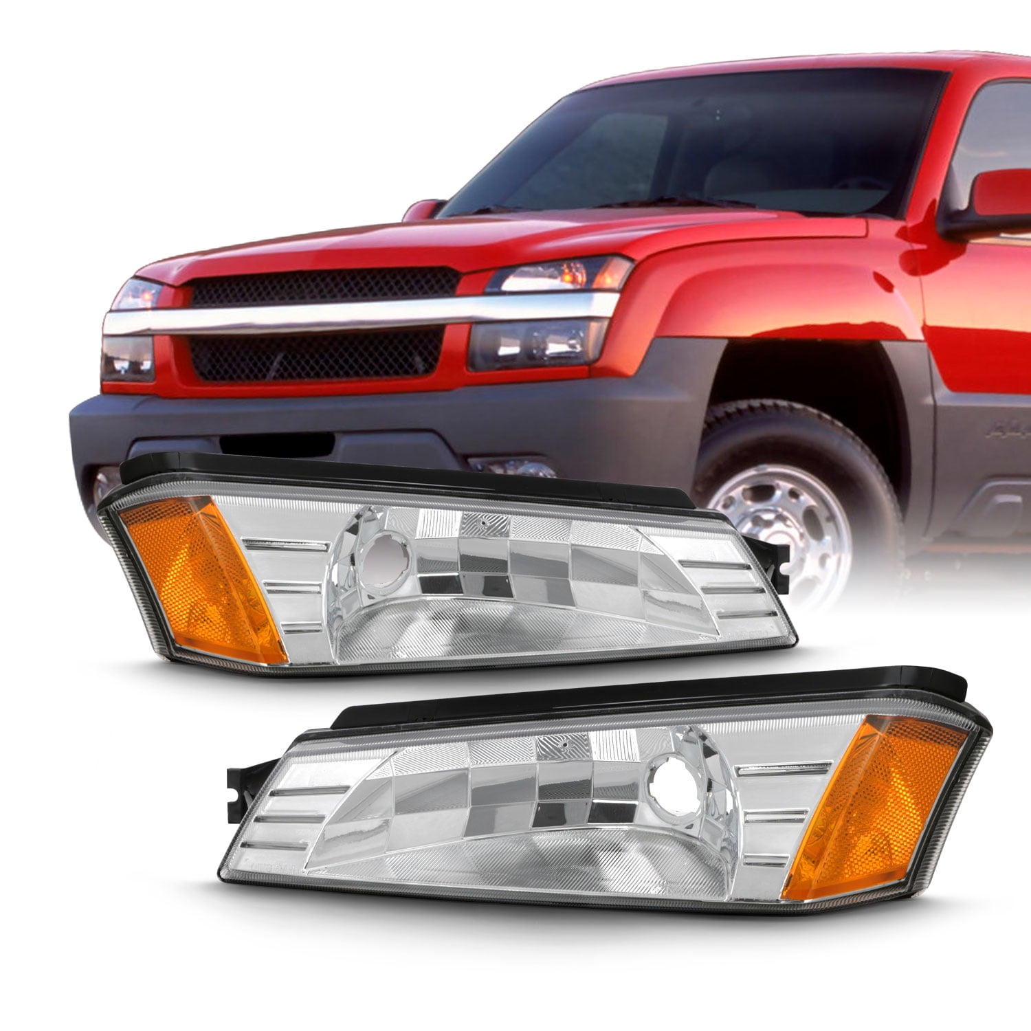 AKKON - Fits 2002-2006 Chevy Avalanche 1500 / 2500 [Body Cladding Style ...