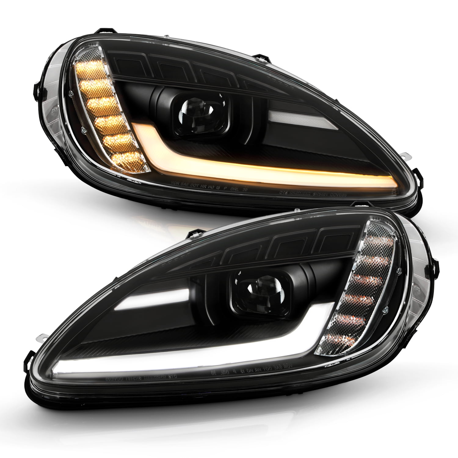 Para 2005-2013 Chevrolet Corvette C6 LED Switchback Sequential ...
