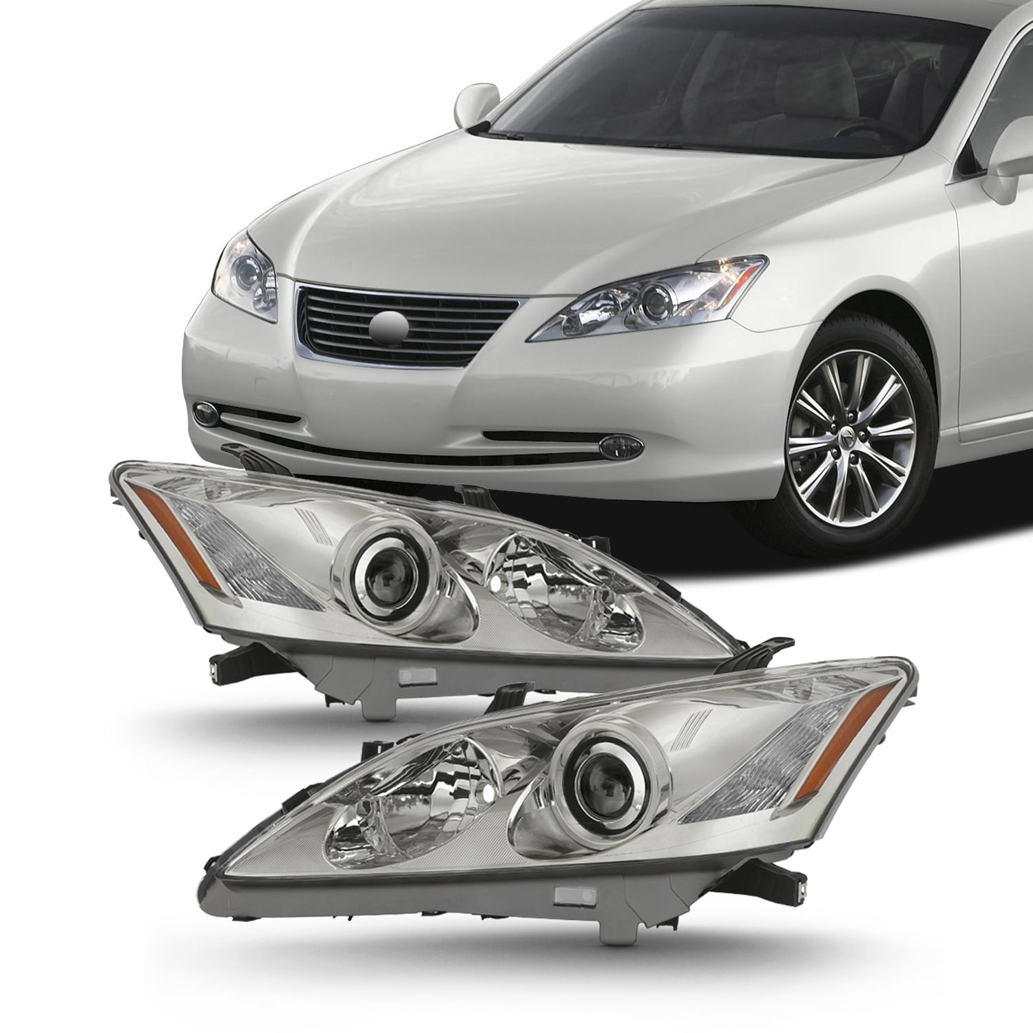 AKKON - Lens Cover for 2007-2009 Lexus ES350, AFS Projector Headlight ...