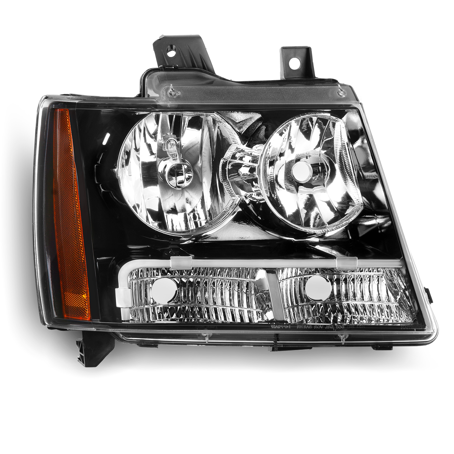 AKKON - Fits 2007-2013 14 Chevy Tahoe Suburban Avalanche Model Black ...