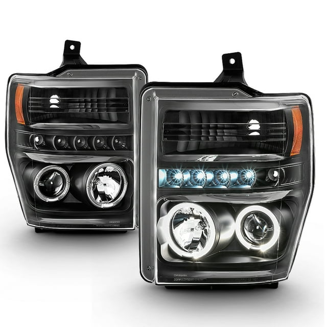 AKKON - Fits 2008 2009 2010 F250 F350 F450 F550 SuperDuty LED Halo ...