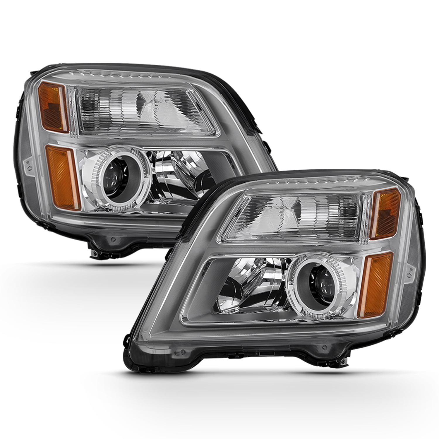AKKON Halogen Headlights Assembly Set for 2010-2015 GMC Terrain SUV ...