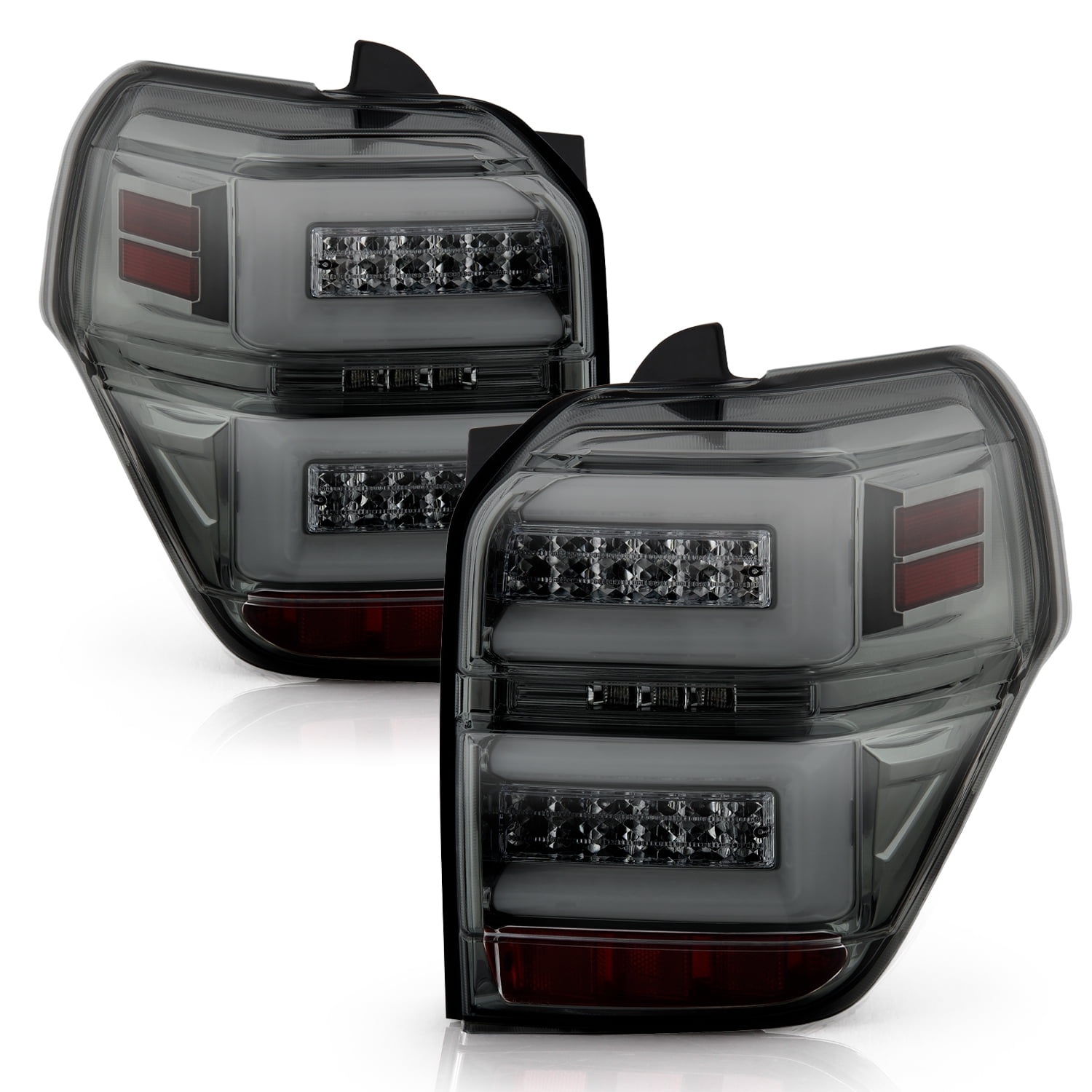 AKKON - Fits 2010-2022 Toyota 4Runner [Full LED] Tube Bar DRL Running ...