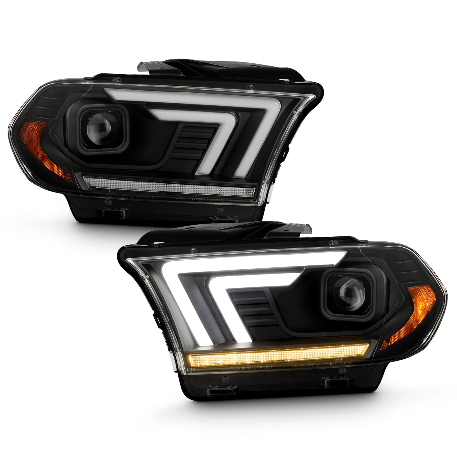 AKKON - Fits 2011-2013 Dodge Durango LED Tube Parking Sequential Turn ...