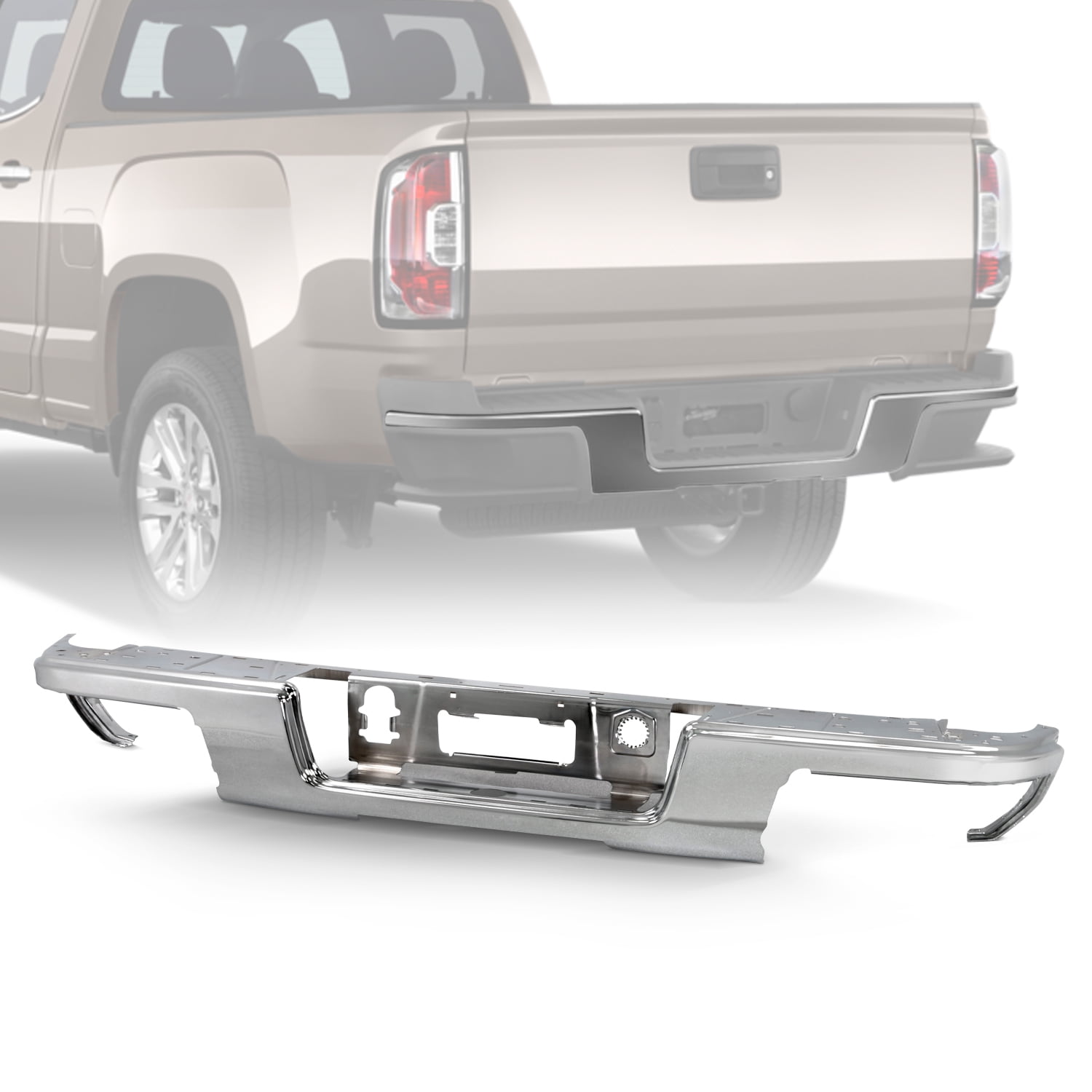 AKKON - Fits 2015-2019 Chevy Colorado 15-20 GMC Canyon Chrome Rear ...