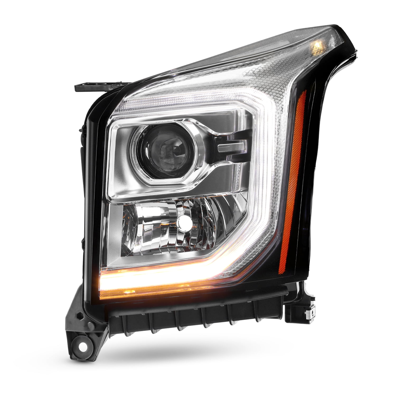 AKKON - Fits 2015-2020 GMC Yukon XL [Halogen Type] Projector Black ...