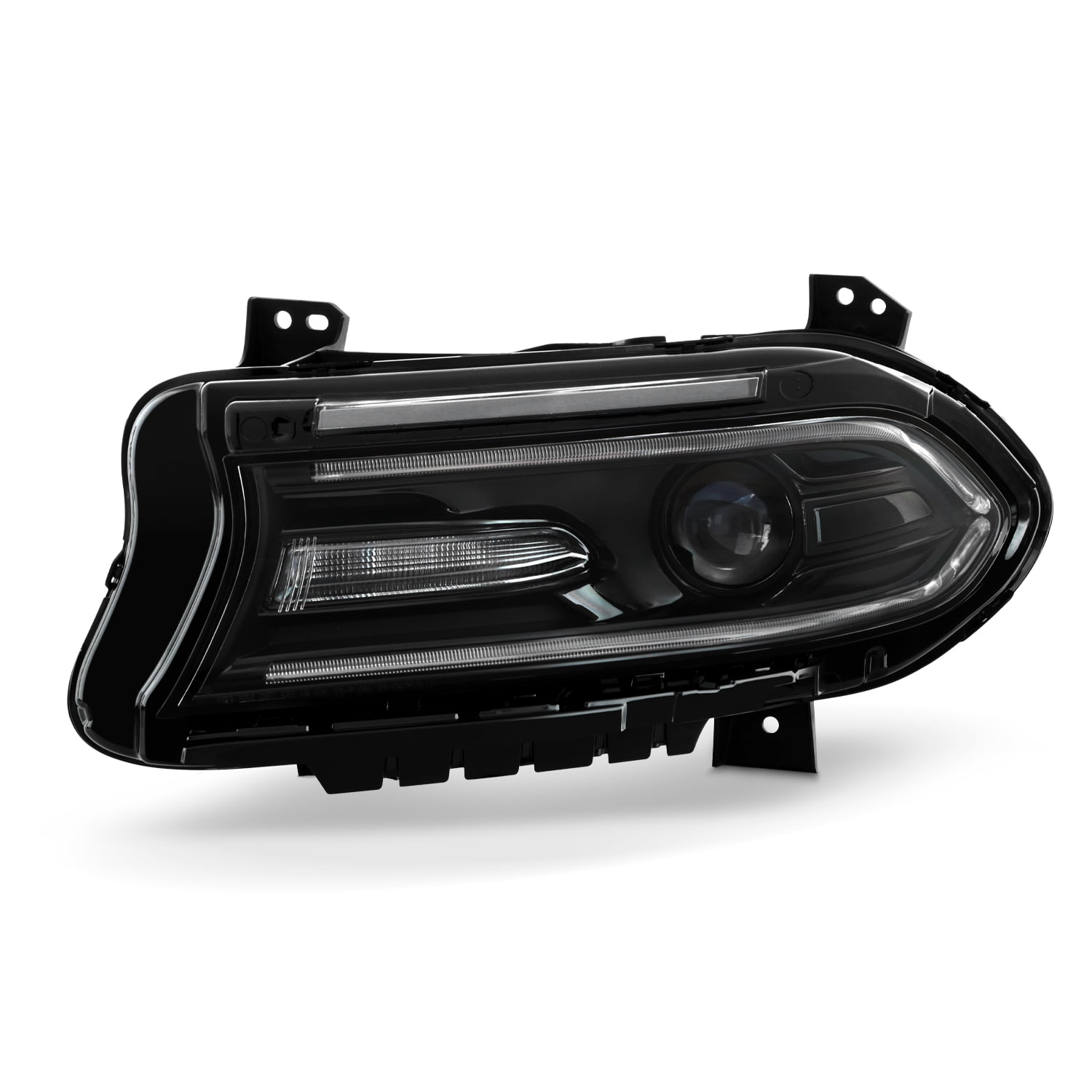 AKKON - Fits 2015-2021 Dodge Charger [HID/Xenon Type] Projector Black ...