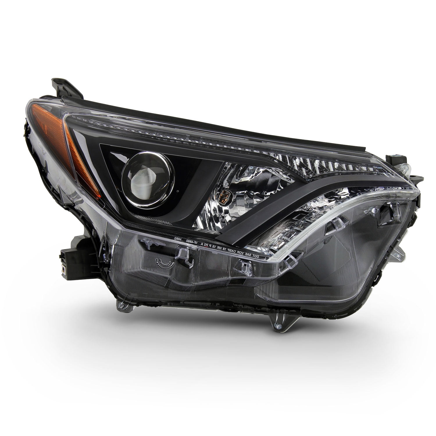 AKKON - Fits 2016 2017 2018 Toyota RAV4 [Halogen Type] Projector ...