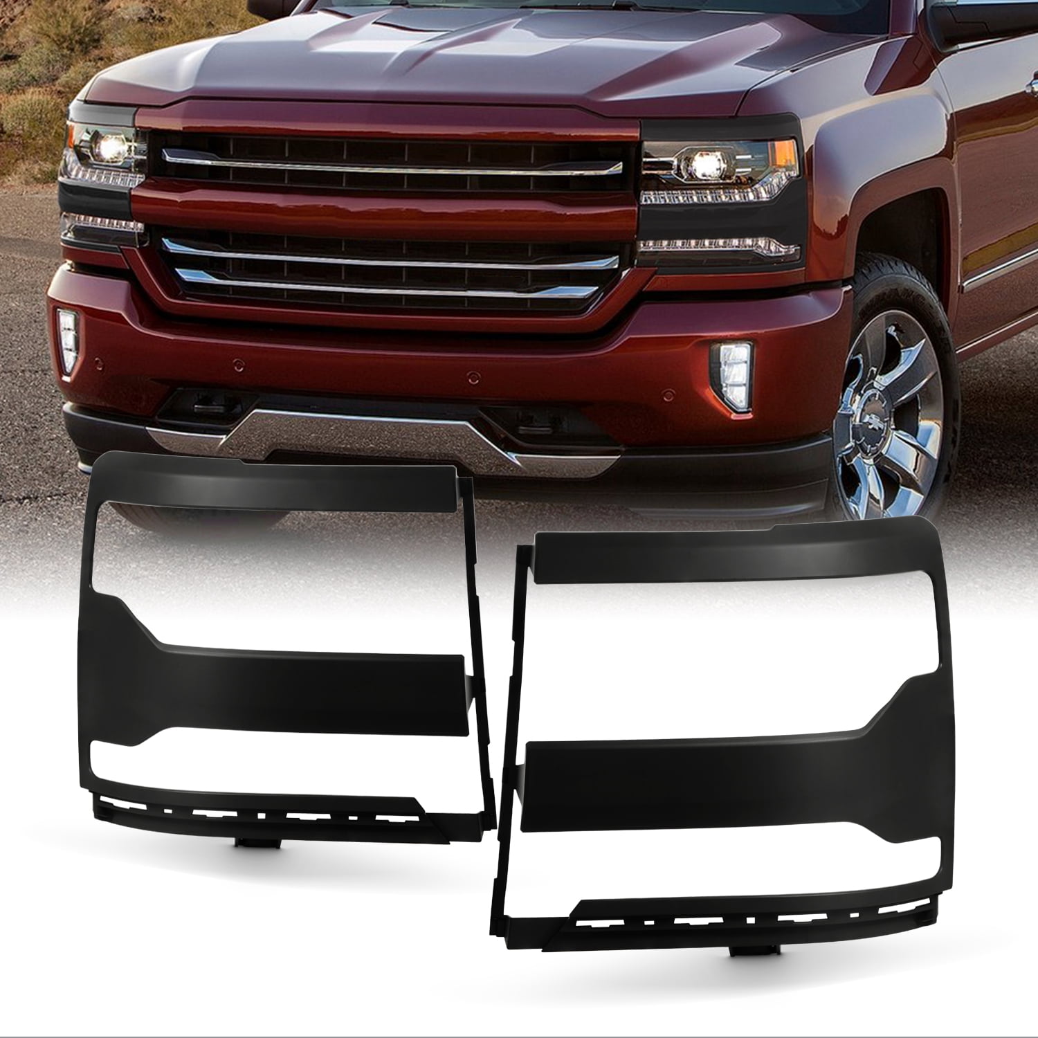 AKKON - Fits 2016-2018 Chevy Silverado 1500 2019 Silverado 1500 LD ...