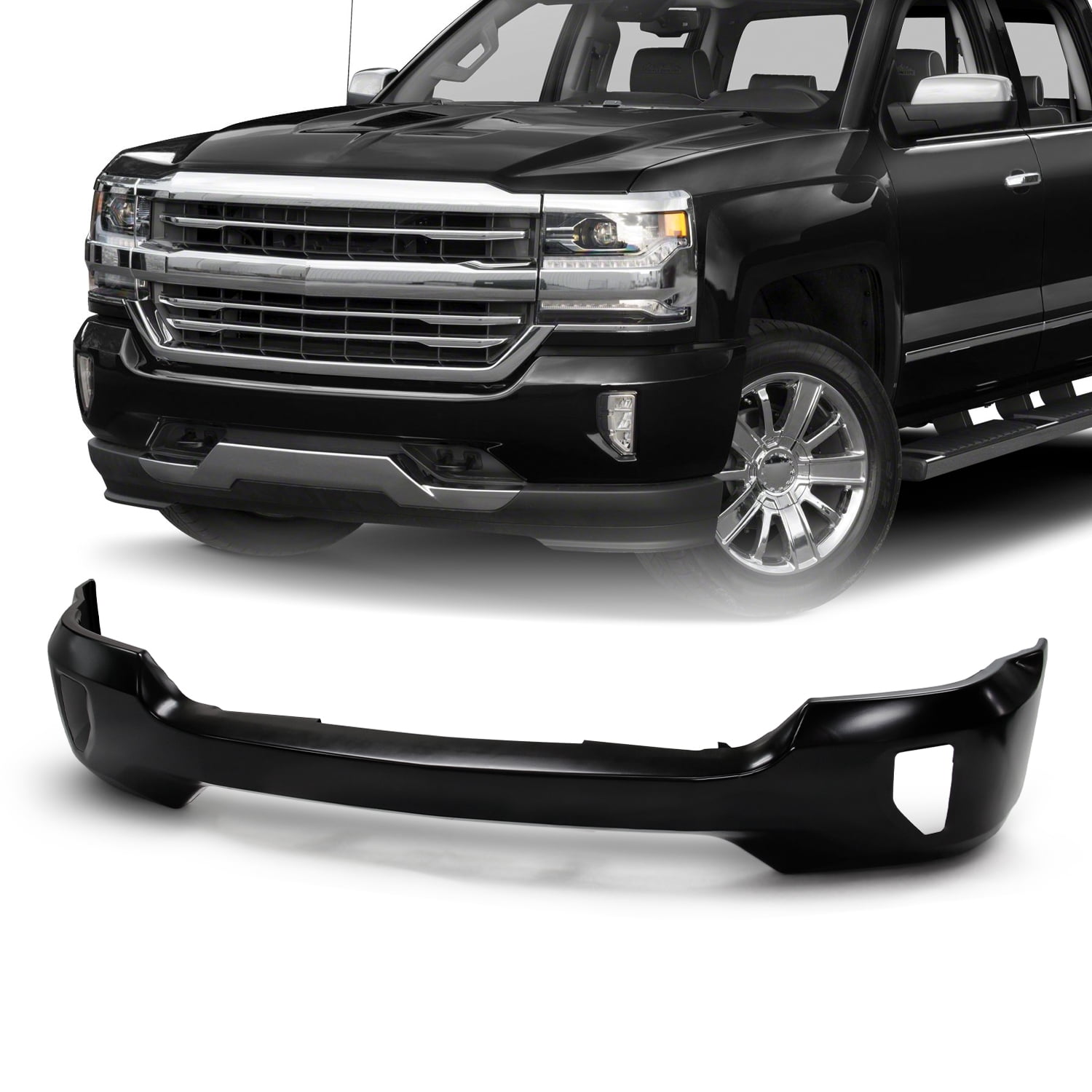 AKKON - Fits 2016-2018 Chevy Silverado 1500 2019 Silverado 1500LD Front ...