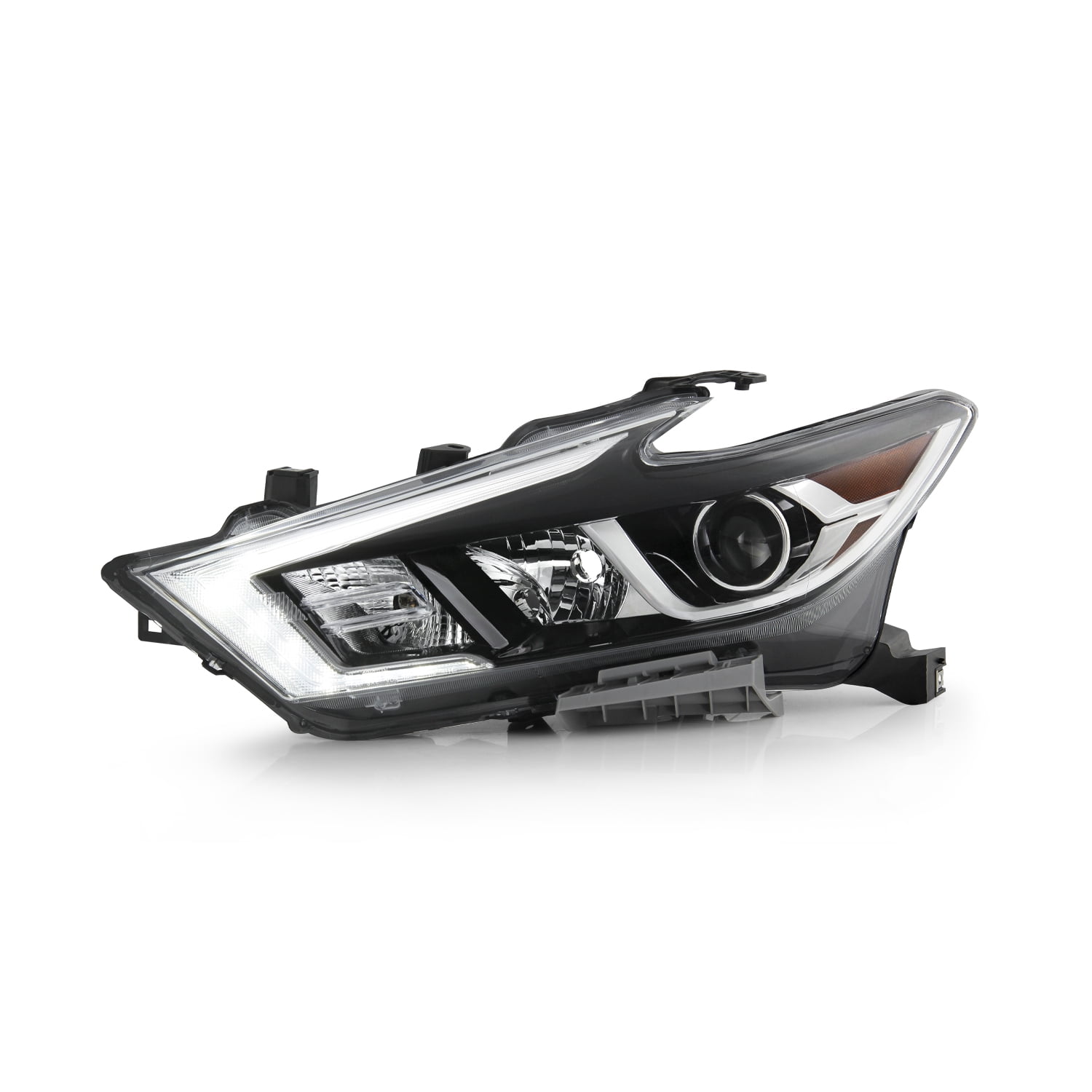 AKKON - Front Light for 2016-2018 Maxima S | SL | SV, Halogen Type DRL ...