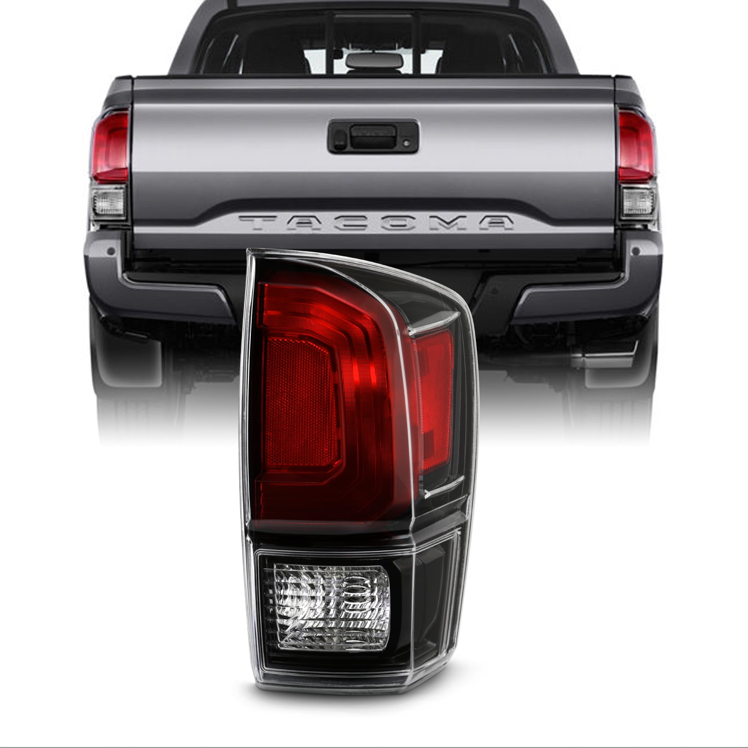 AKKON - Fits 2016-2020 Toyota Tacoma Pickup Tail Light Brake Lamp ...
