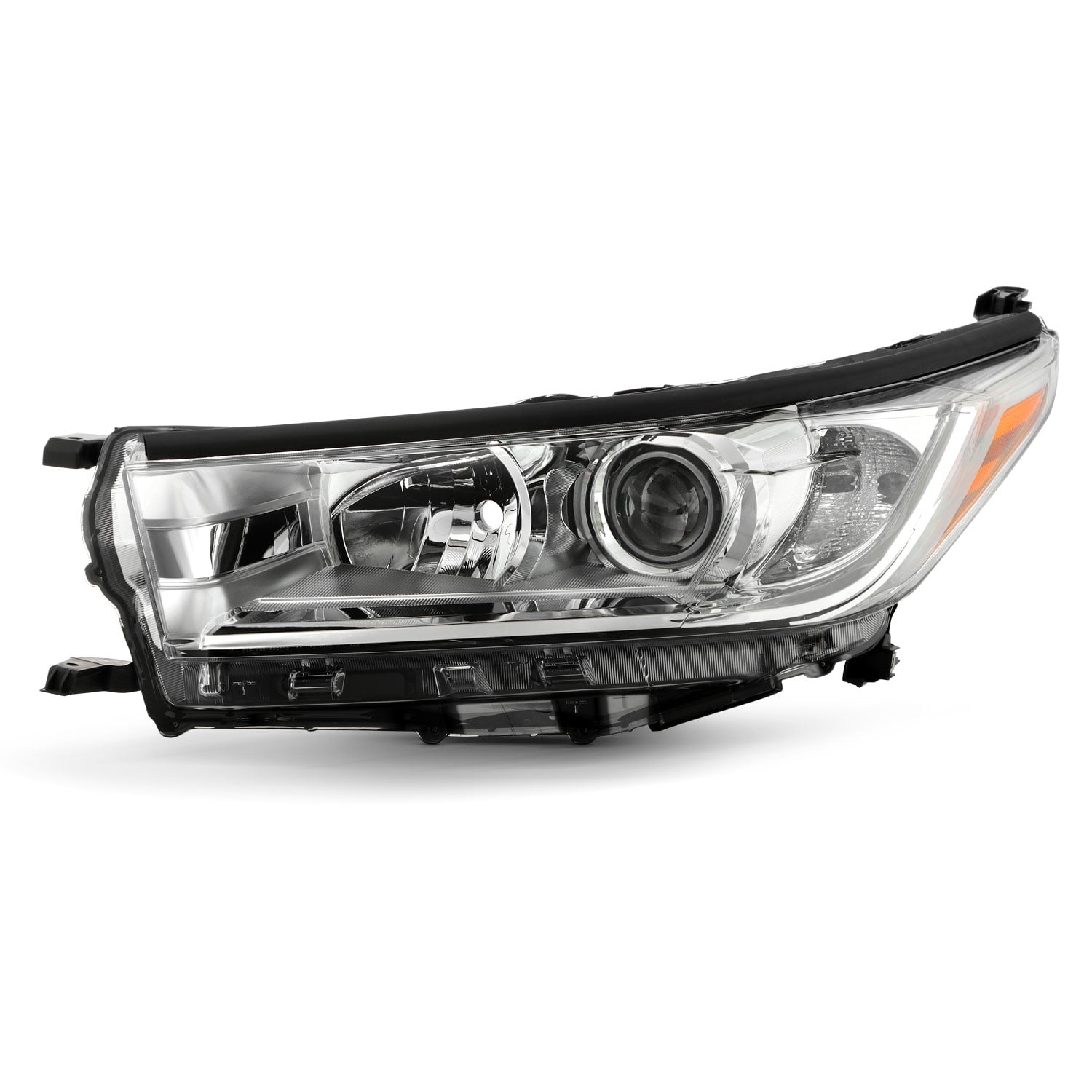AKKON - Fits 2017 2018 2019 Toyota Highlander LE / XLE [Halogen Type ...