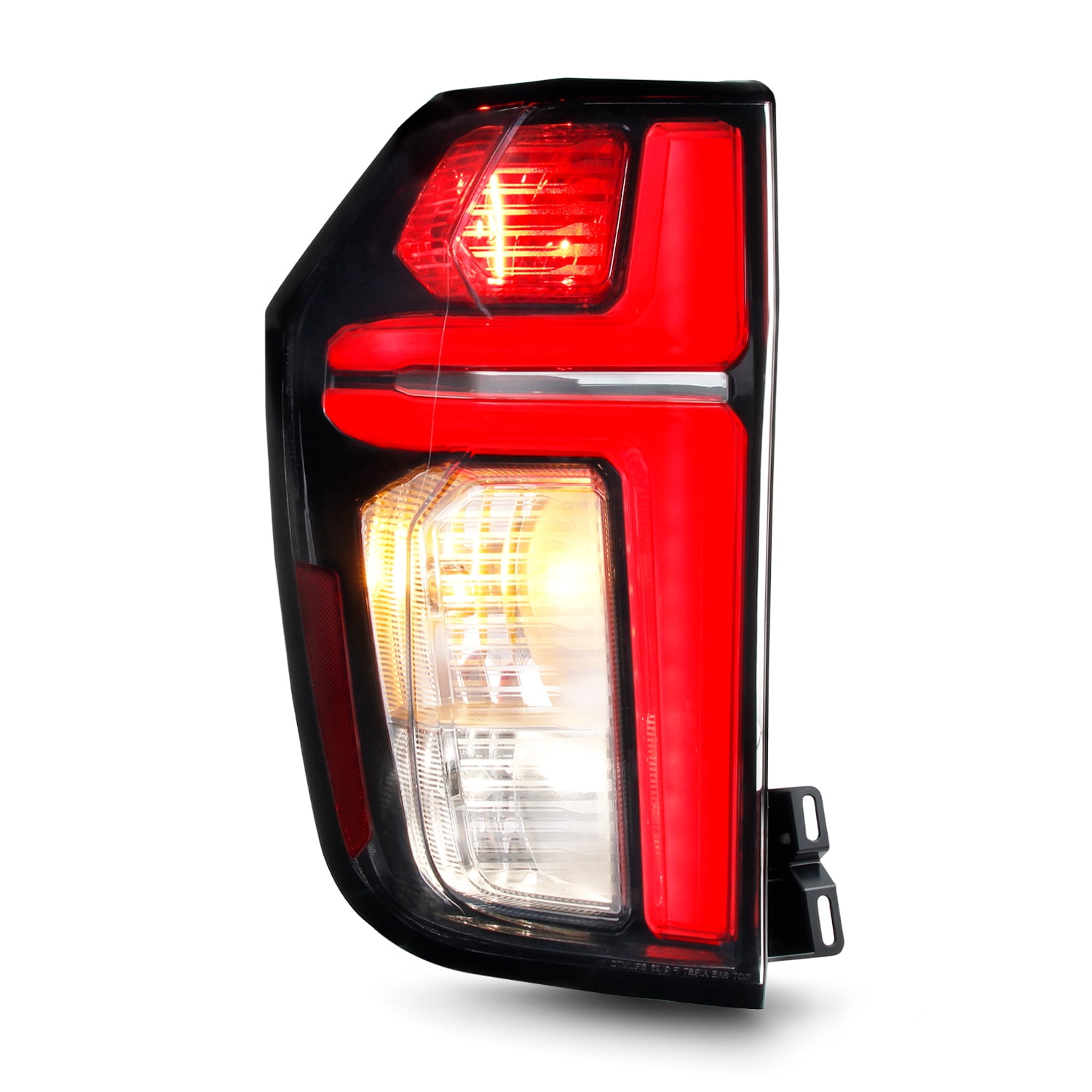 AKKON - Fits 2021 2022 2023 Chevy Suburban | Tahoe [Halogen Type] Black ...