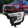 AKKON - Fits 2022-2024 GMC Terrain Denali LED Projector Black Headlight ...