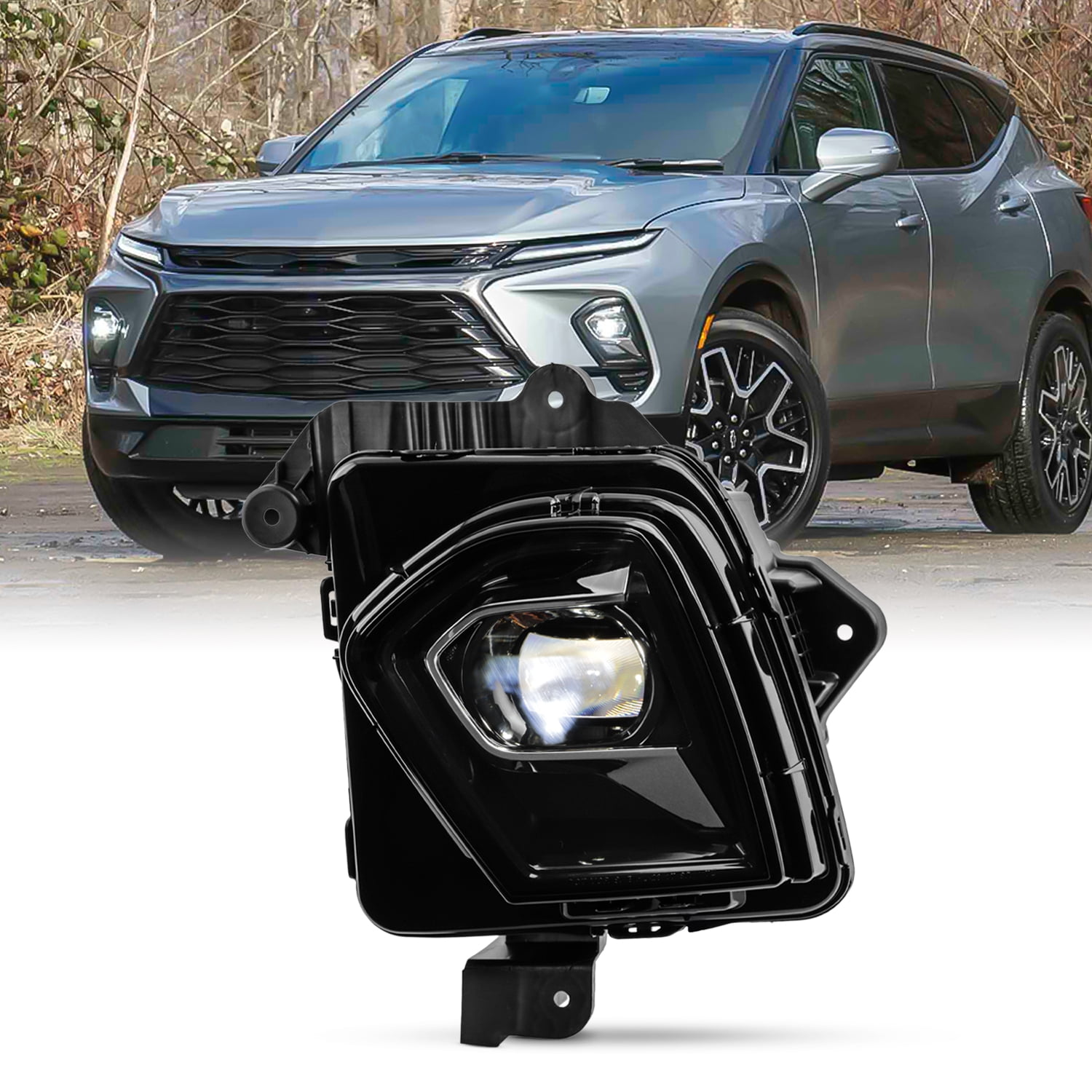 AKKON - Fits 2023-2024 Chevy Blazer [Full LED] Projector Black ...