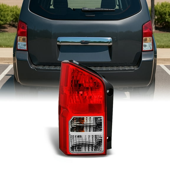 AKKON - Dark Red Rear Tail Lights for 01-07 Ford Escape SUV, Driver ...