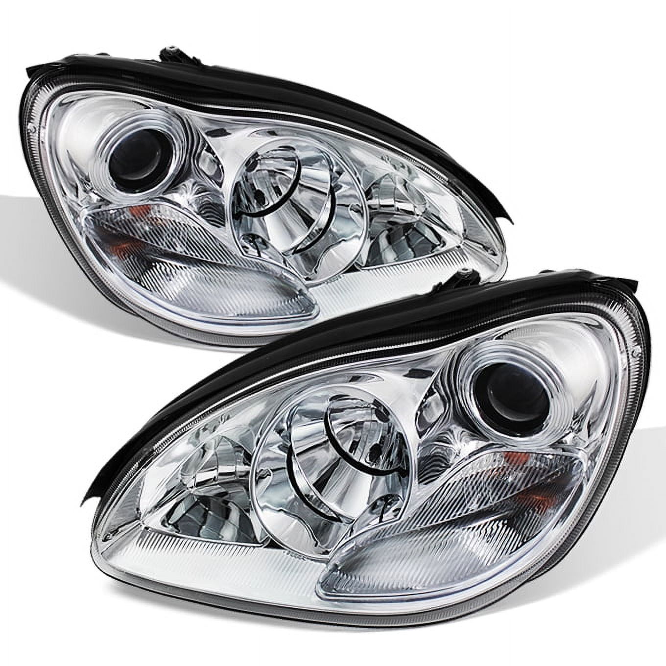 AKKON - For 03-06 Mercedes Benz W220 S-Class Sedan Chrome Clear [Xenon ...