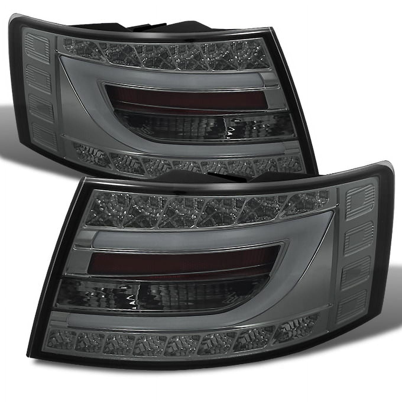 AKKON - For 05-08 Audi A6/S6 (C6/4F) Smoked Lens LED light Tube Bar ...