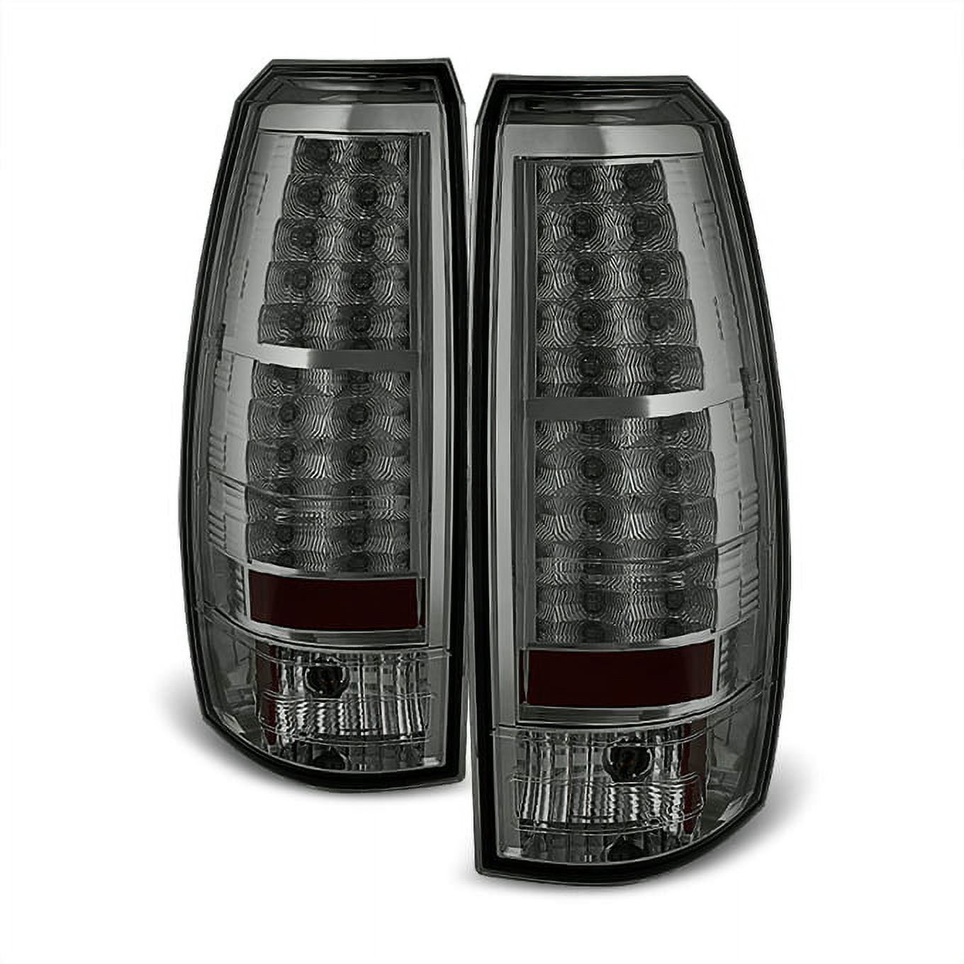 AKKON - For 07-13 Chevy Avalanche Pickup GMT800 Rear Smoke LED Tail ...