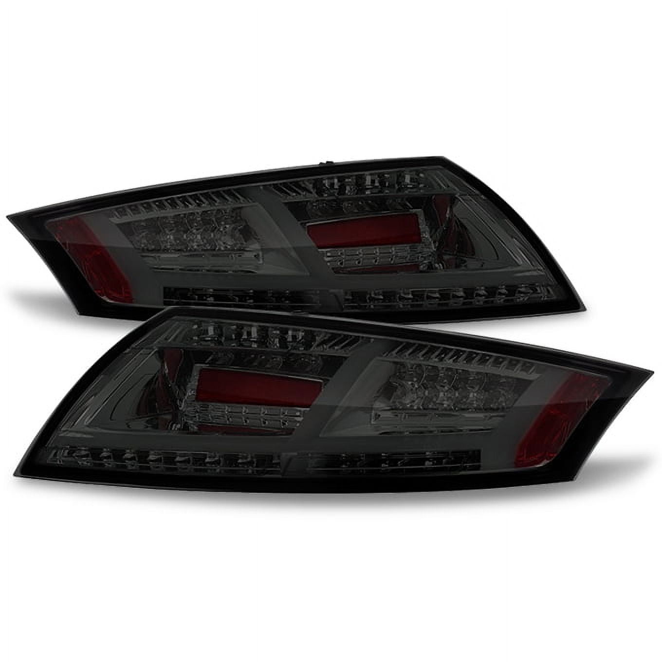AKKON - For 07-14 TT TT Quattro 8N PQ34 Rear Smoked Smoke Full LED Tail ...