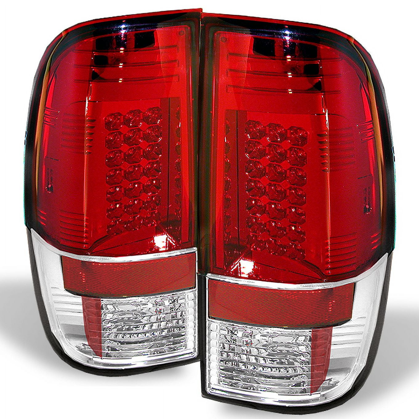 AKKON - For 08-16 Ford F-Series Superduty Pickup Truck Red Clear LED ...