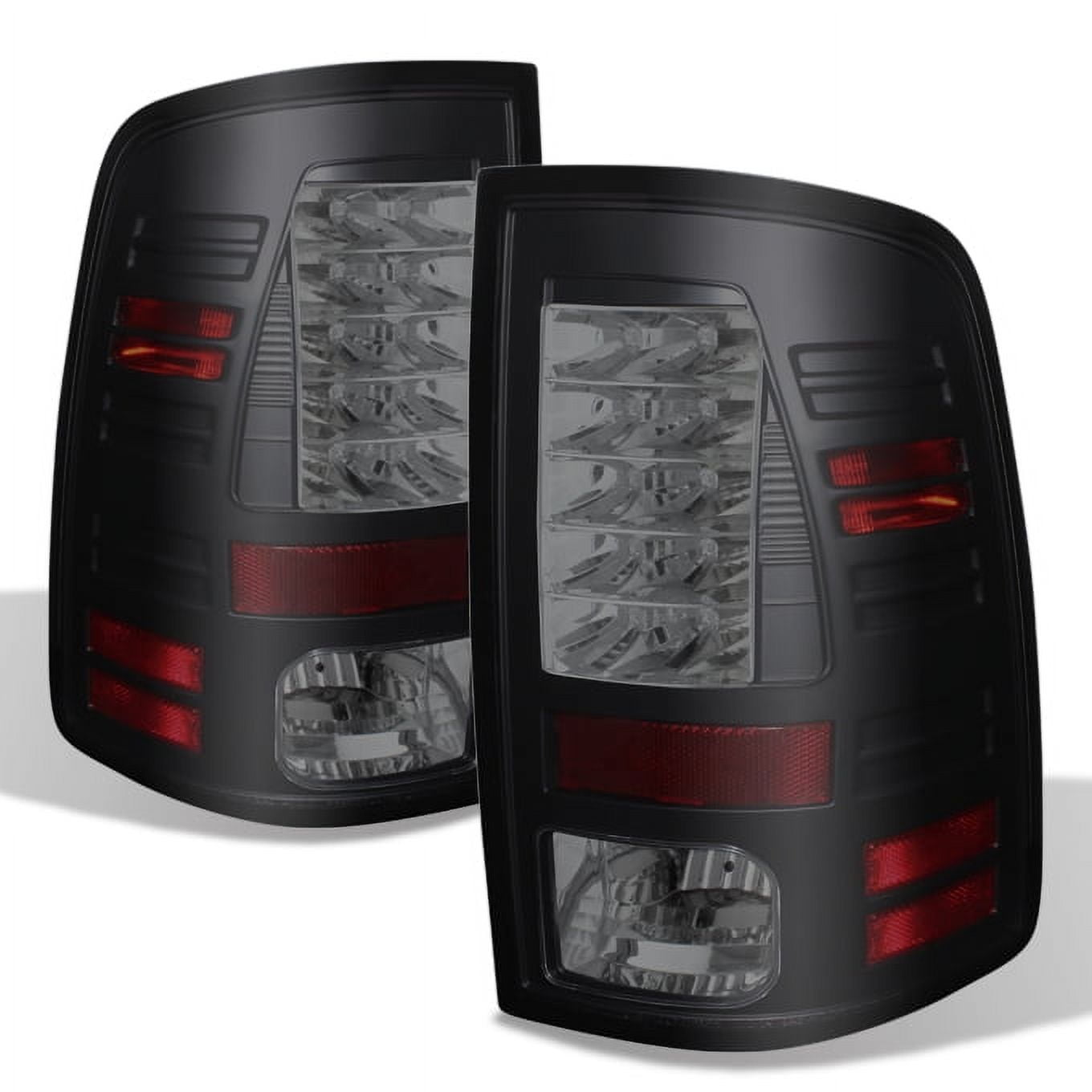 AKKON - For 13-18 Dodge Ram 1500 2500 3500 Pickup Truck Black Smoke ...