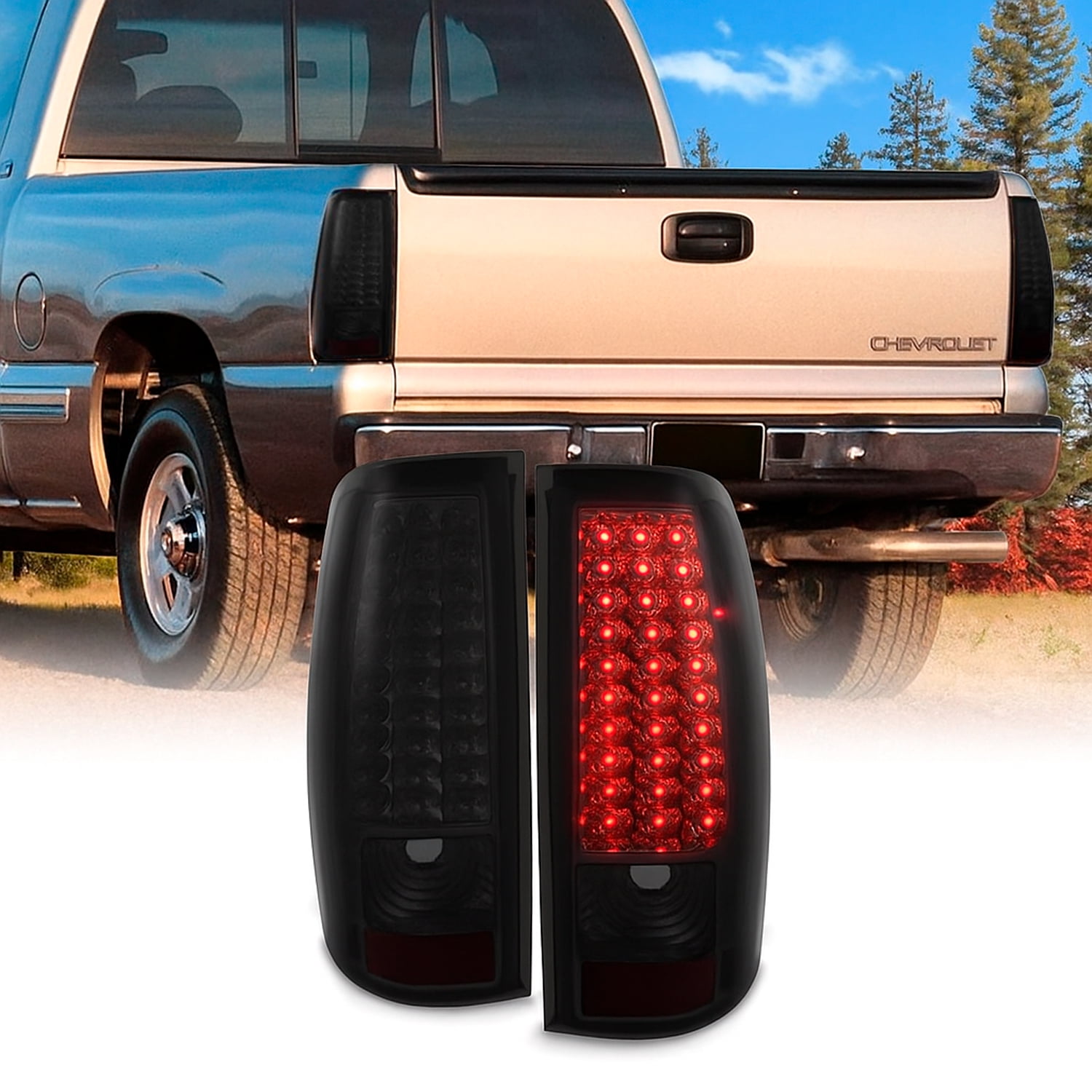 2002 Chevy Silverado Tail Lights